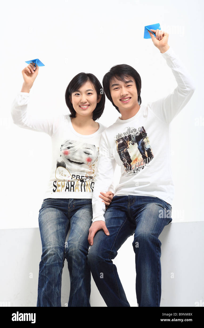 Everyday Life of Young Couple Stock Photo - Alamy
