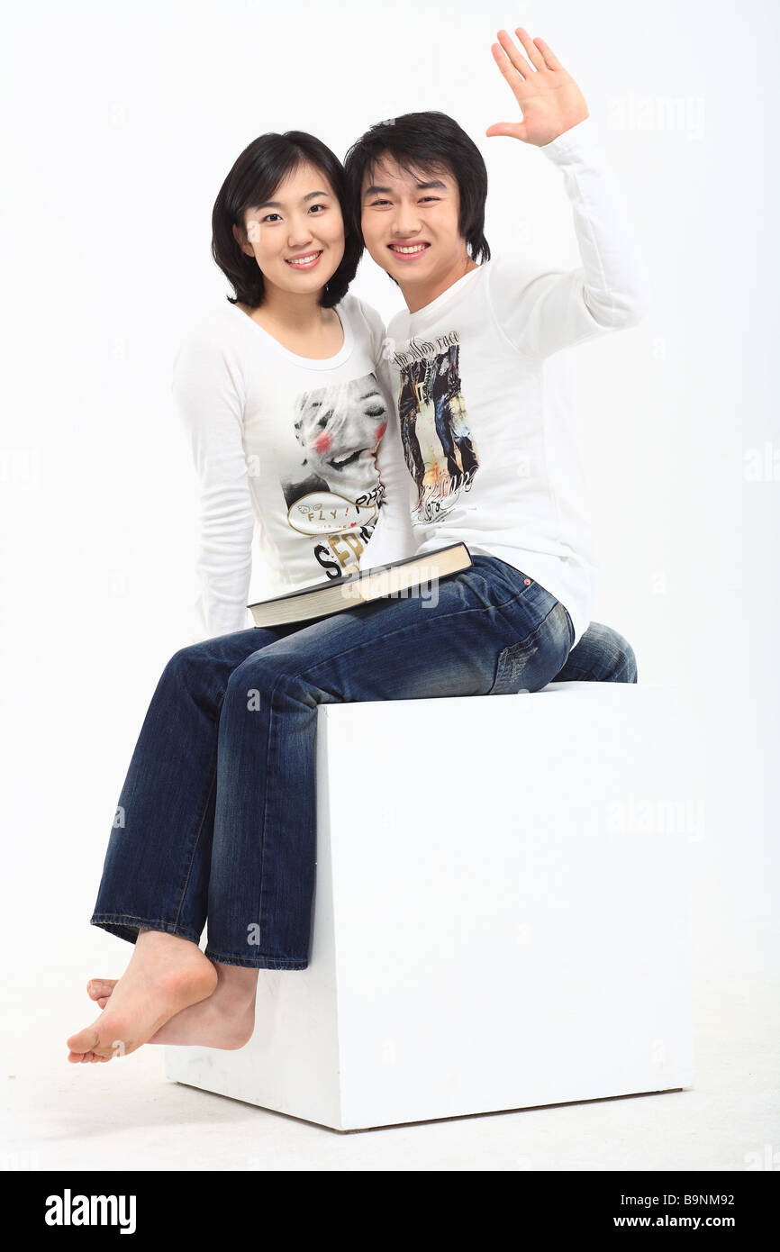 Everyday Life of Young Couple Stock Photo - Alamy