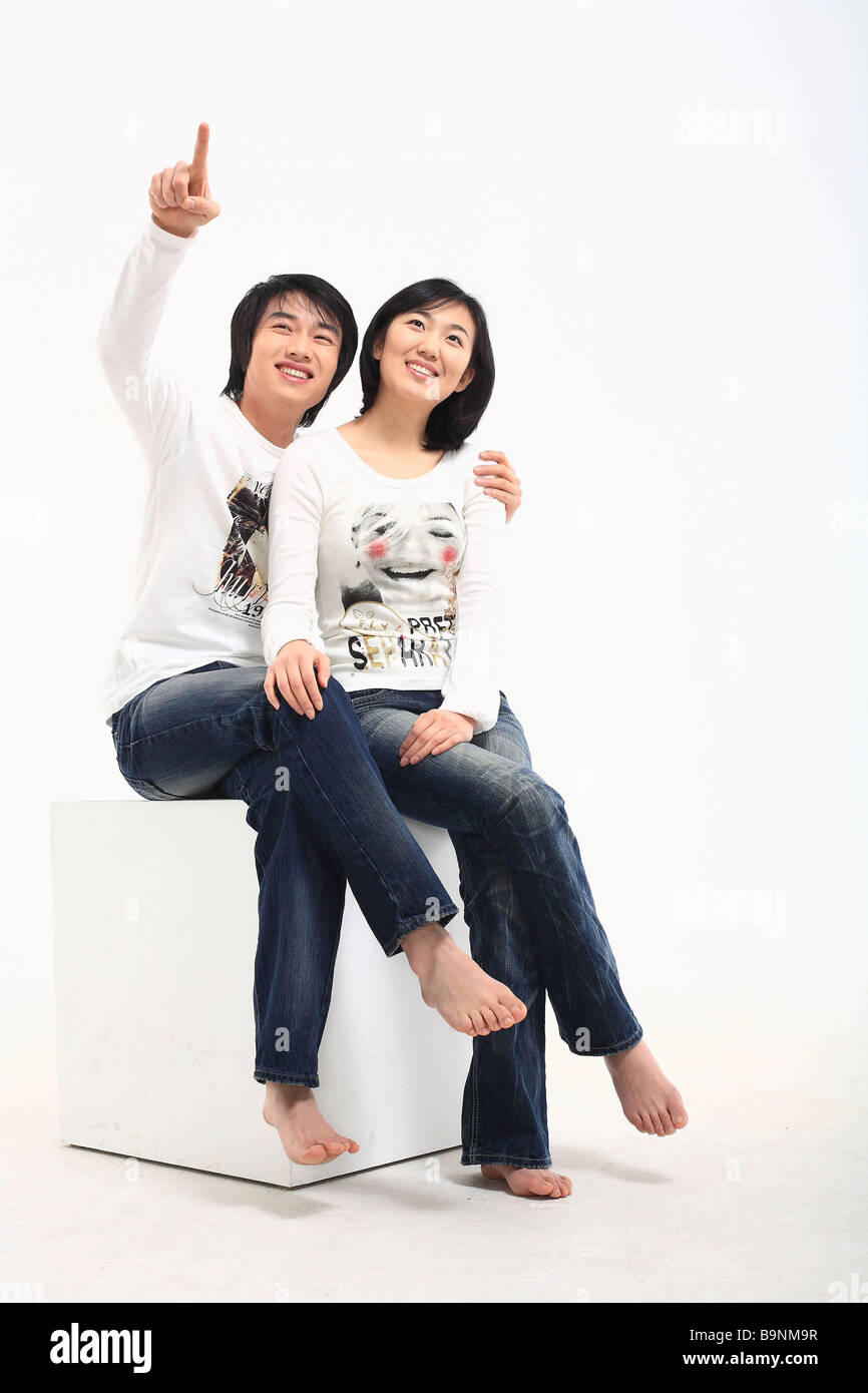 Everyday Life of Young Couple Stock Photo - Alamy