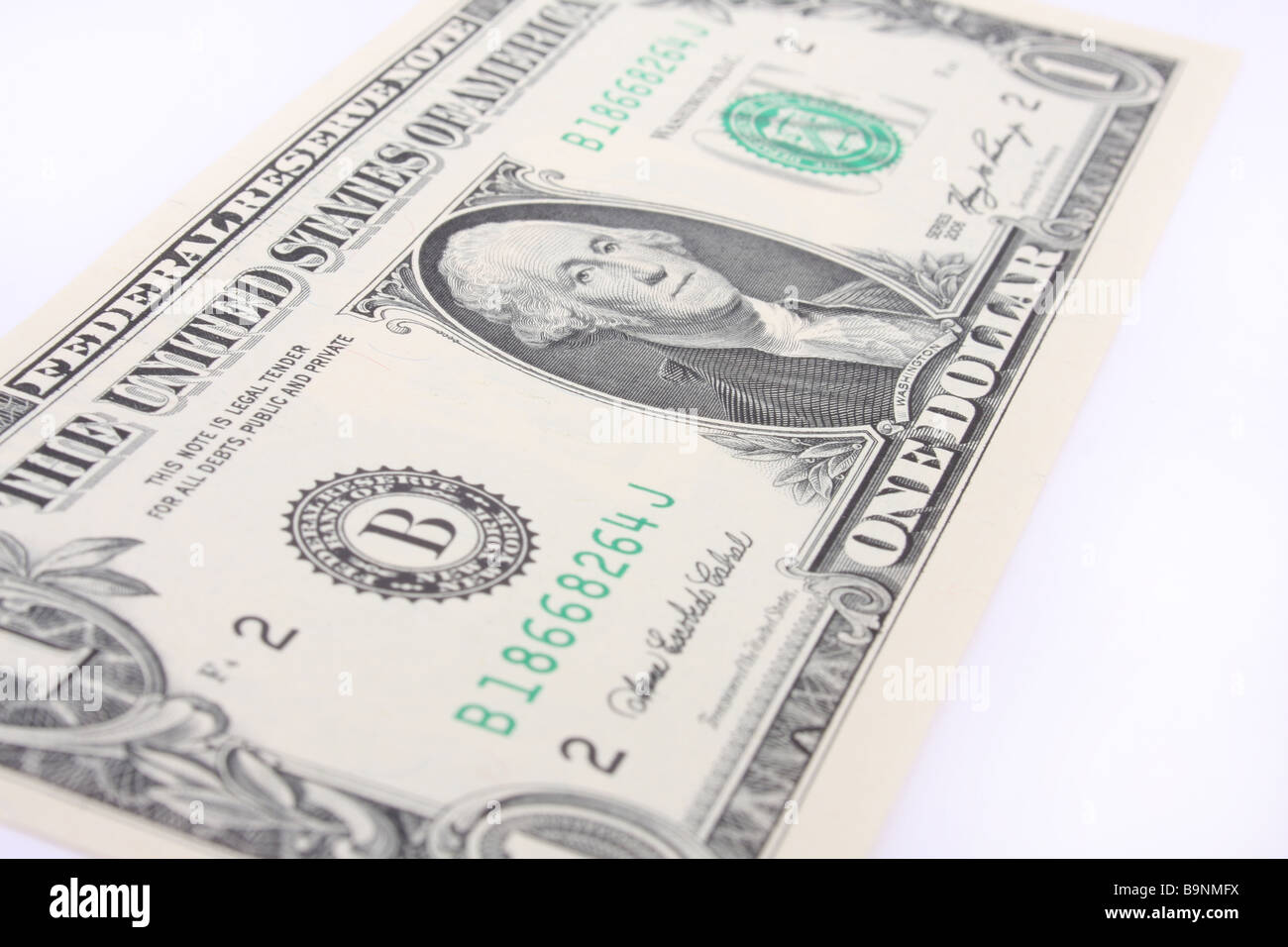 US one dollar bill Stock Photo - Alamy