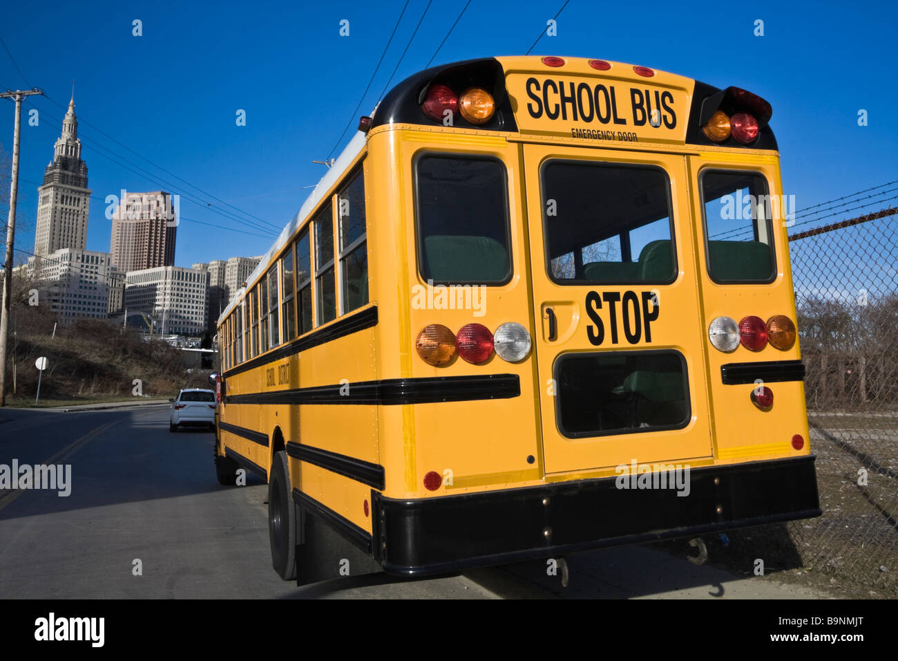 Cleveland school bus hi-res stock photography and images - Alamy