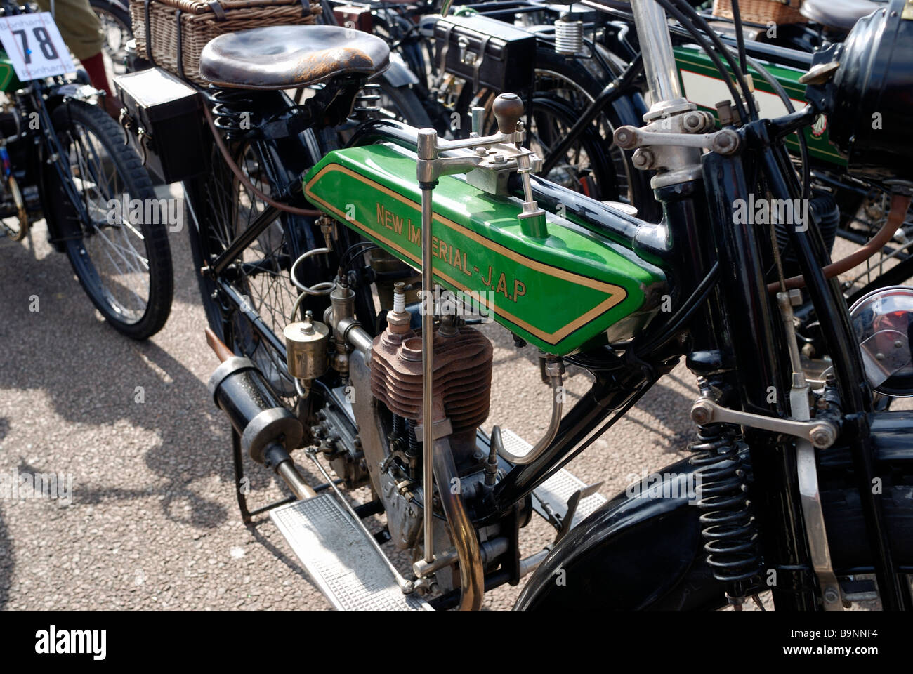 Old motorbikes vintage motorcycles hi-res stock photography and images ...