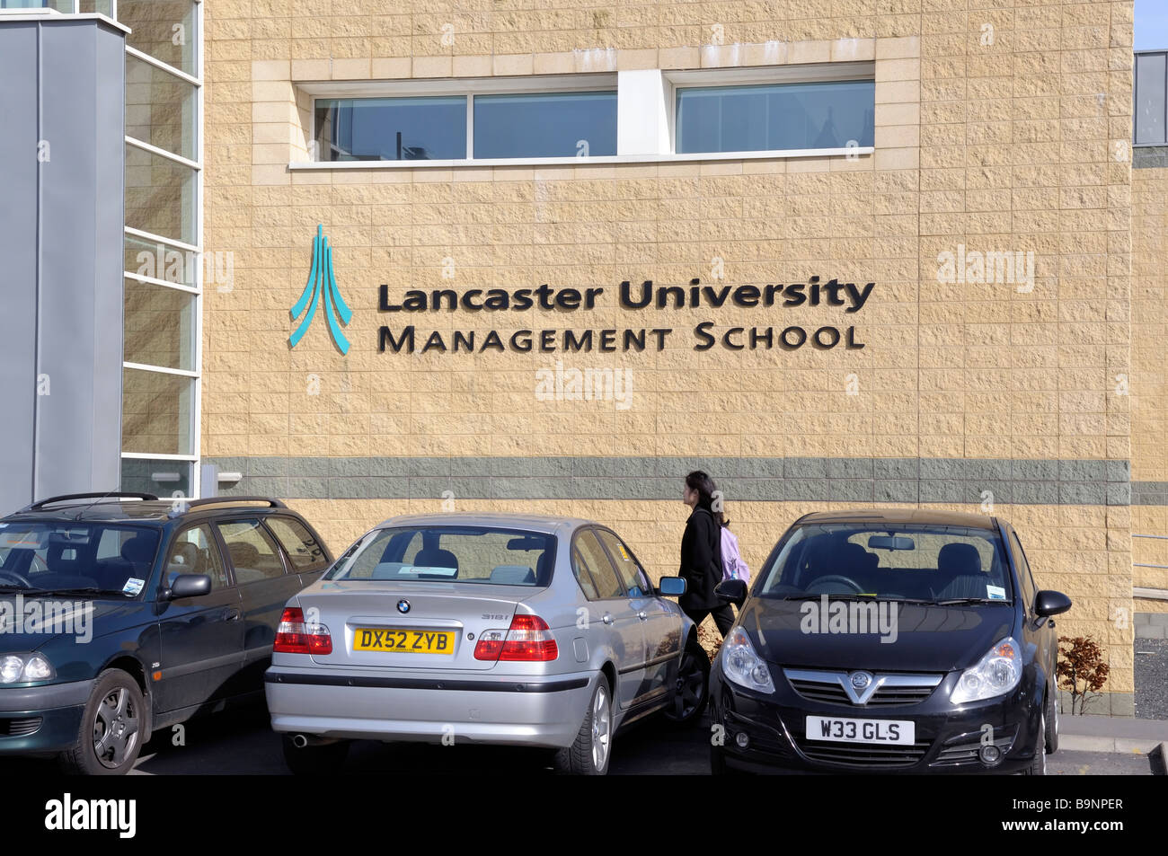 Lancaster University Management School Stock Photo - Alamy