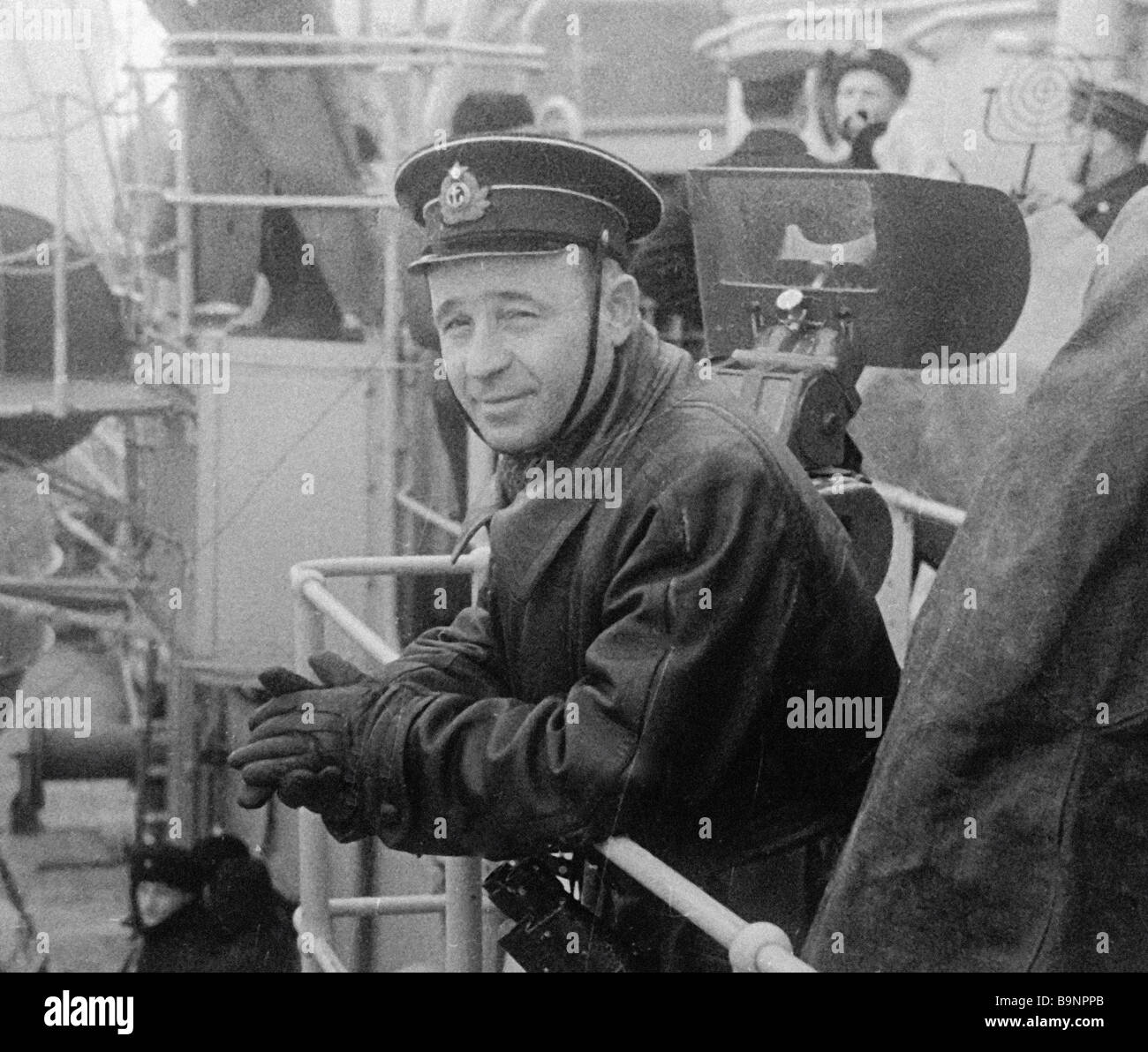Rear admiral Nikolai Basisty Stock Photo - Alamy