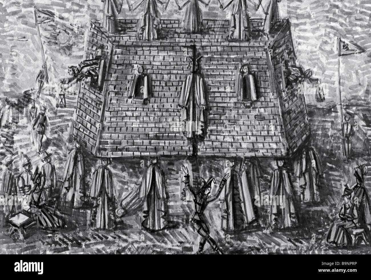 A copy of a scenery draft by Alexander Tyshler to William Shakespeare s ...