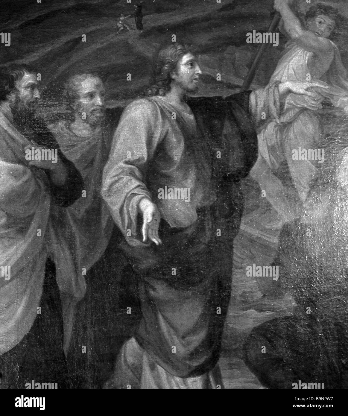 Nicolas Poussin The Ordination Irkutsk Art Museum Stock Photo - Alamy