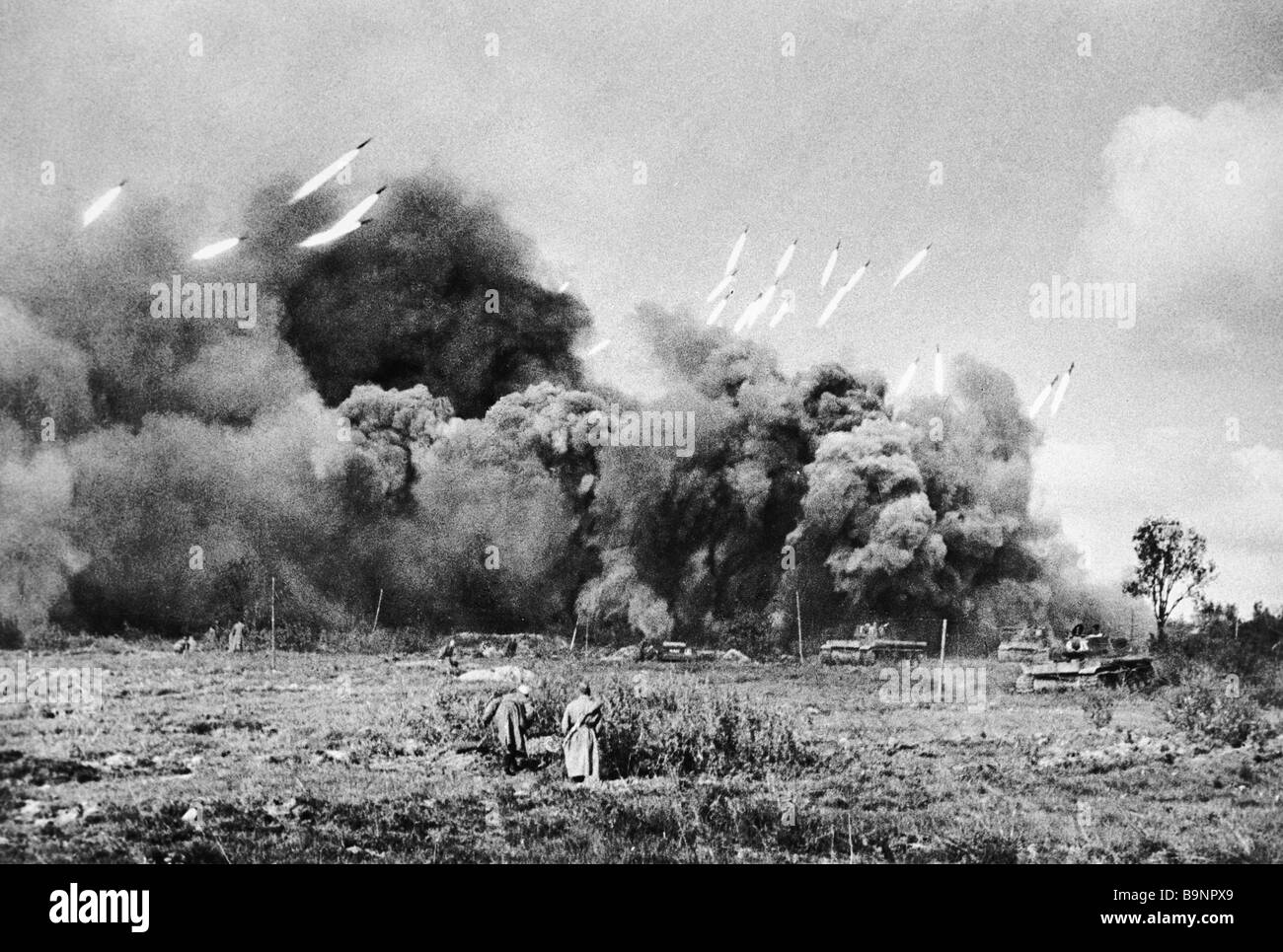 Soviet soldiers fighting a violent battle near Vyborg Stock Photo - Alamy