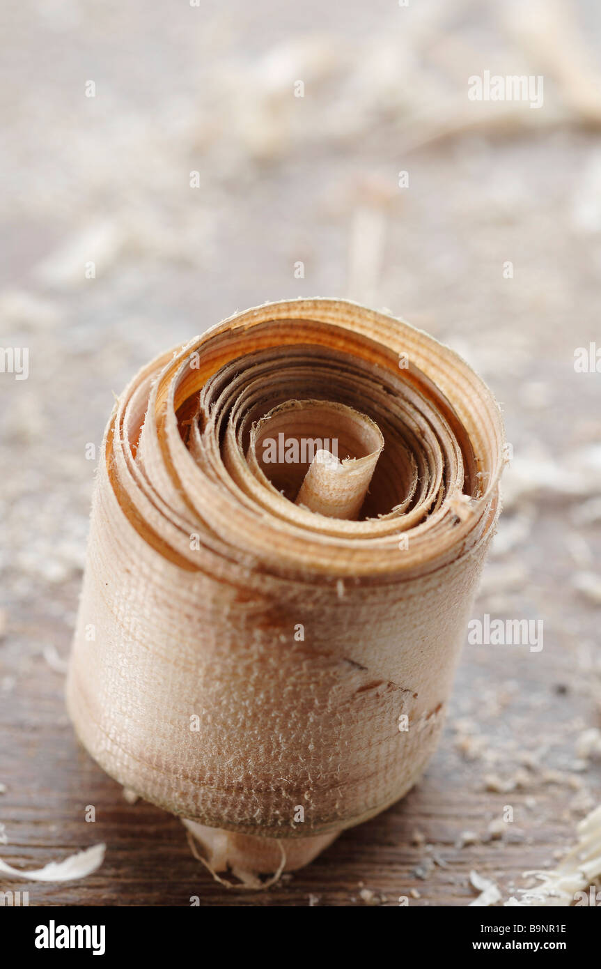 wood shaving shavings Stock Photo - Alamy