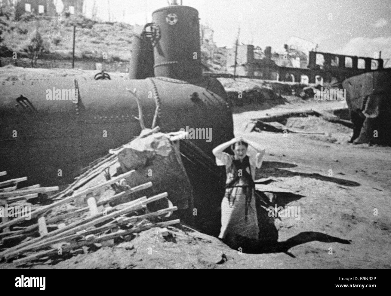 Ruins of Stalingrad Stock Photo - Alamy