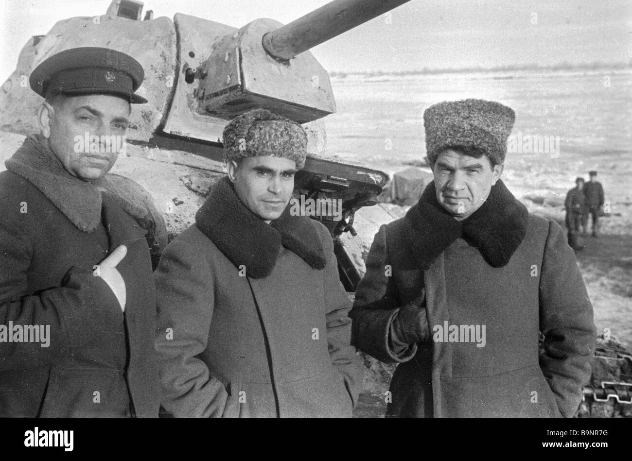 Commanders of the 62nd army from the left to the right Lieutenant ...