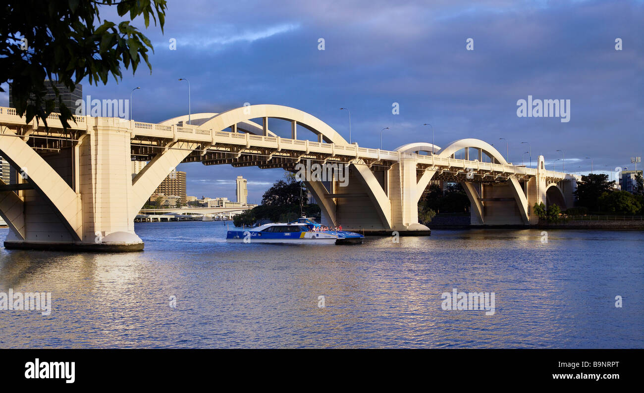 William Jolly Bridge Brisbane Queensland Australia Stock Photo, Royalty ...
