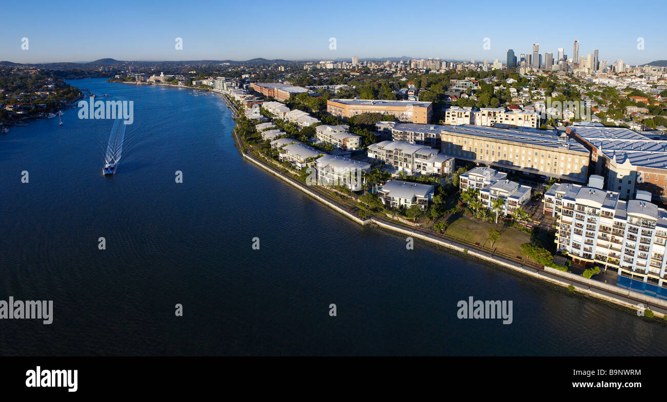Brisbane new farm river apartments hi-res stock photography and images ...