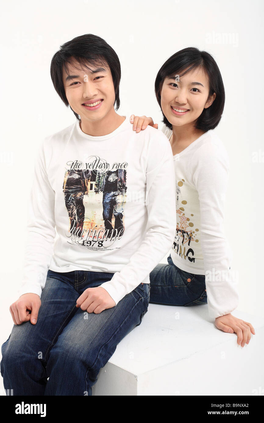 Everyday Life of Young Couple Stock Photo - Alamy