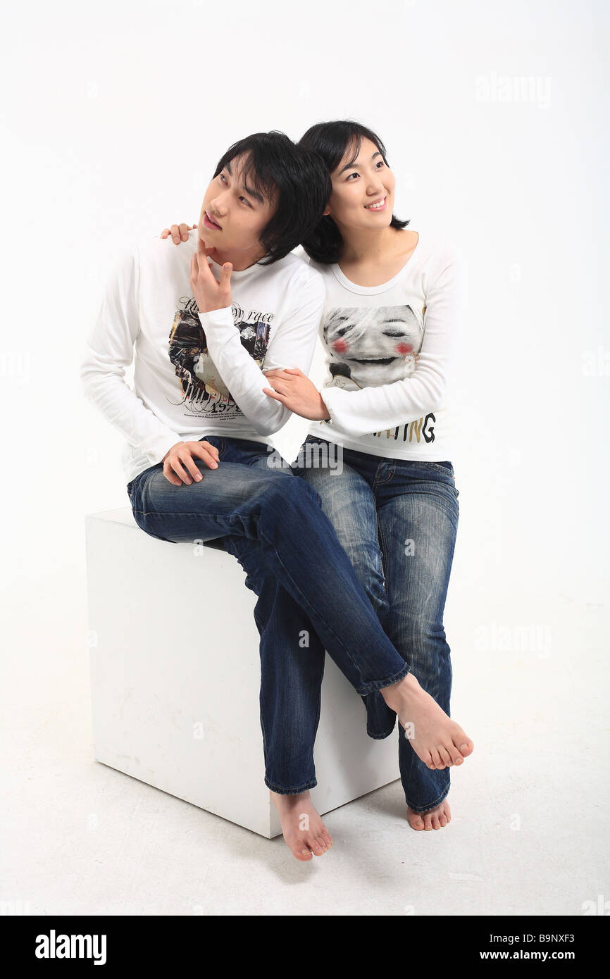 Everyday Life of Young Couple Stock Photo - Alamy