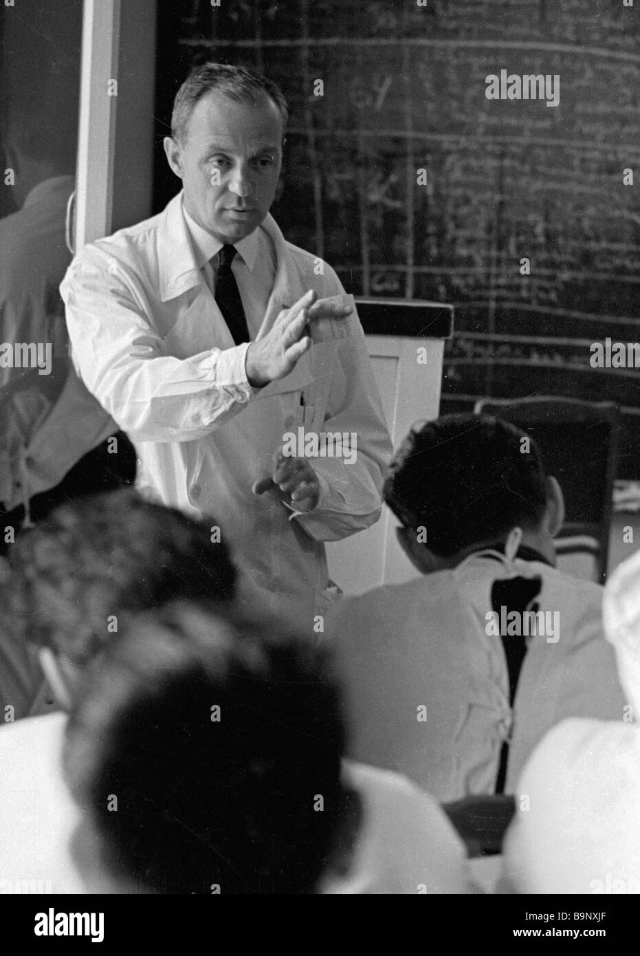 Chief surgeon of the Moscow Rusakov Children s Hospital Professor Stanislav Doletsky at the ...