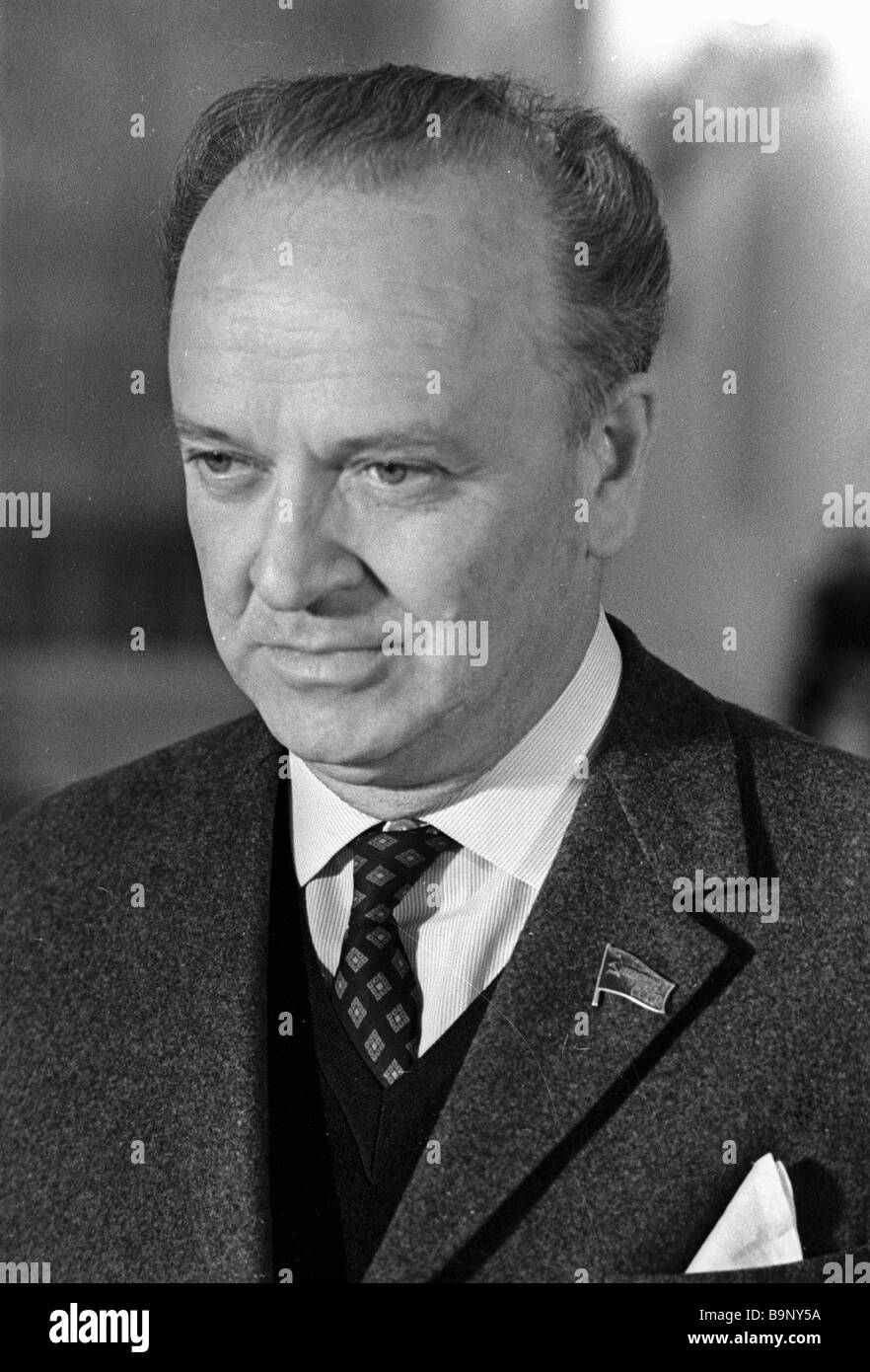 People s Artist of the USSR composer Alexei Machavariani Stock Photo ...