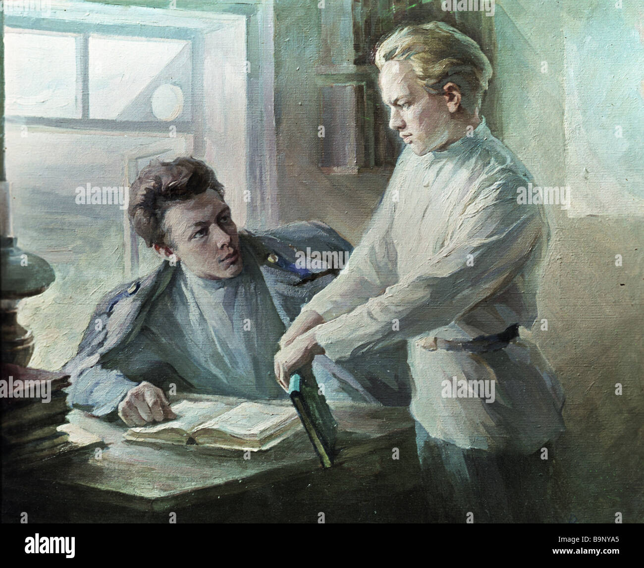 Brothers By O Vishnyakov Reproduction Stock Photo - Alamy