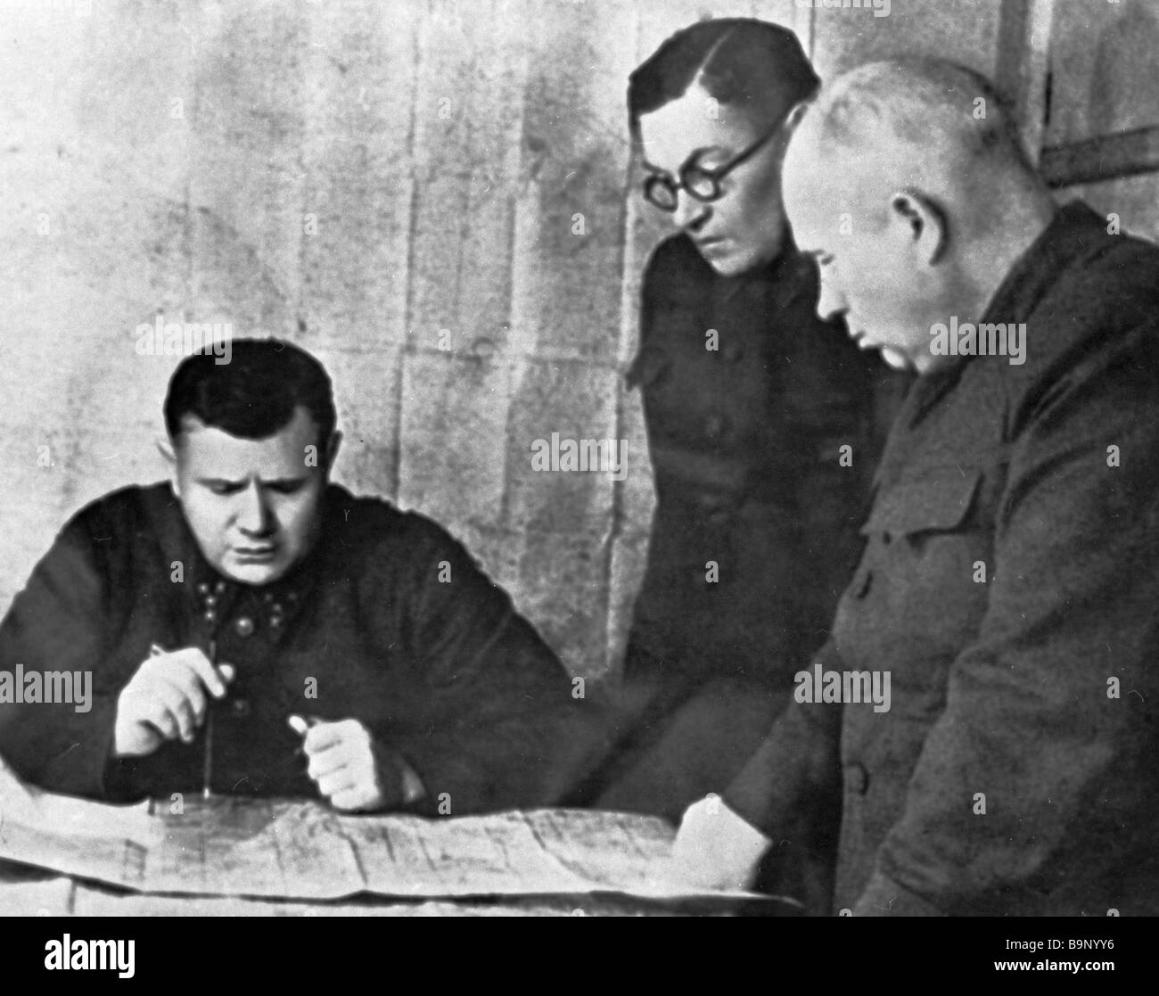Colonel General Andrei Yeremenko commander of the Stalingrad front ...