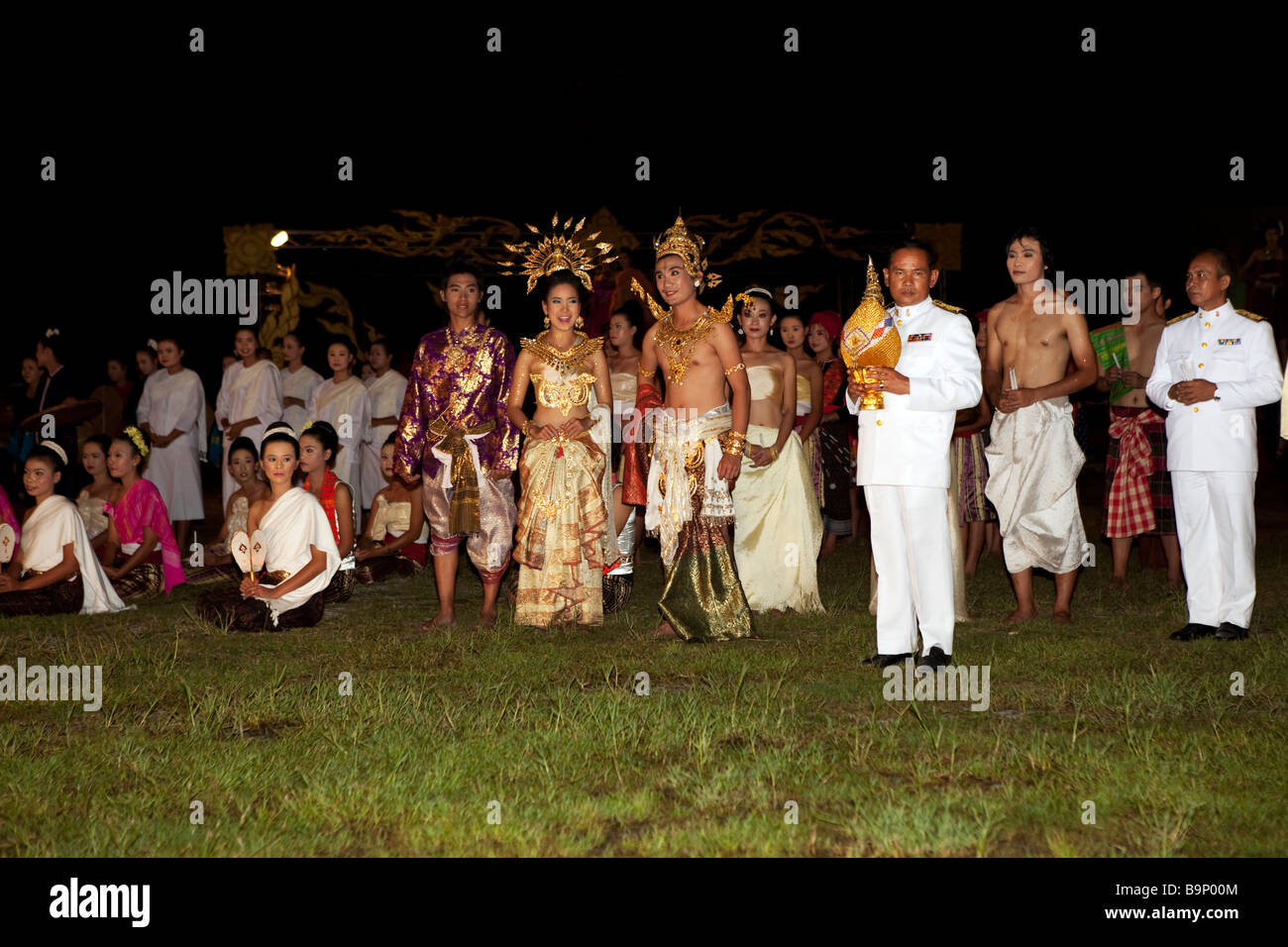 Khao Phansa (Candle and wax Festival) Ubon Ratachatani Thailand Stock ...
