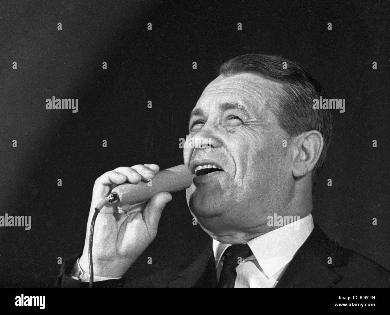 Mark Bernes Merited Artist of the RSFSR 1911 1969 Stock Photo - Alamy