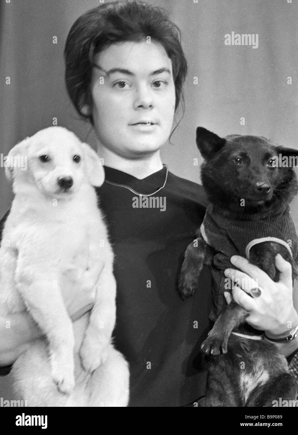 The dogs that went up in the fourth satellite spacecraft orbited round ...