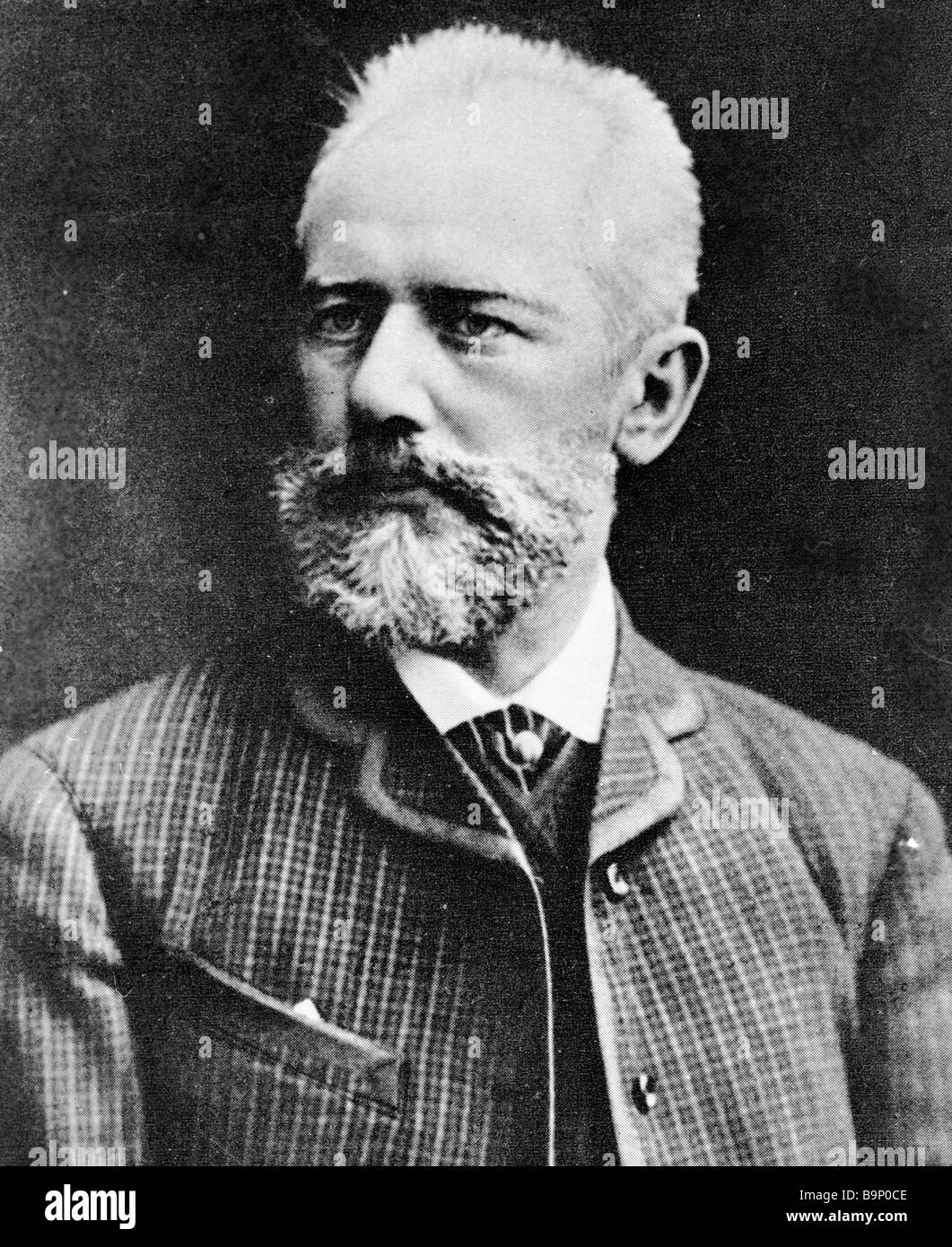 Russian composer Pyotr Tchaikovsky Stock Photo - Alamy