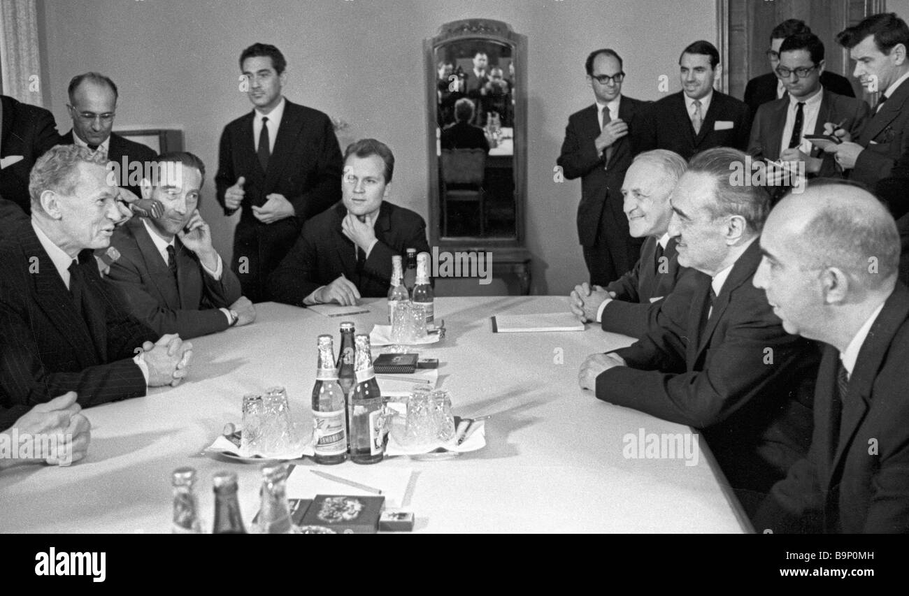 Anastas Mikoyan Chairman of U S S R Supreme Soviet Parliament Presidium ...