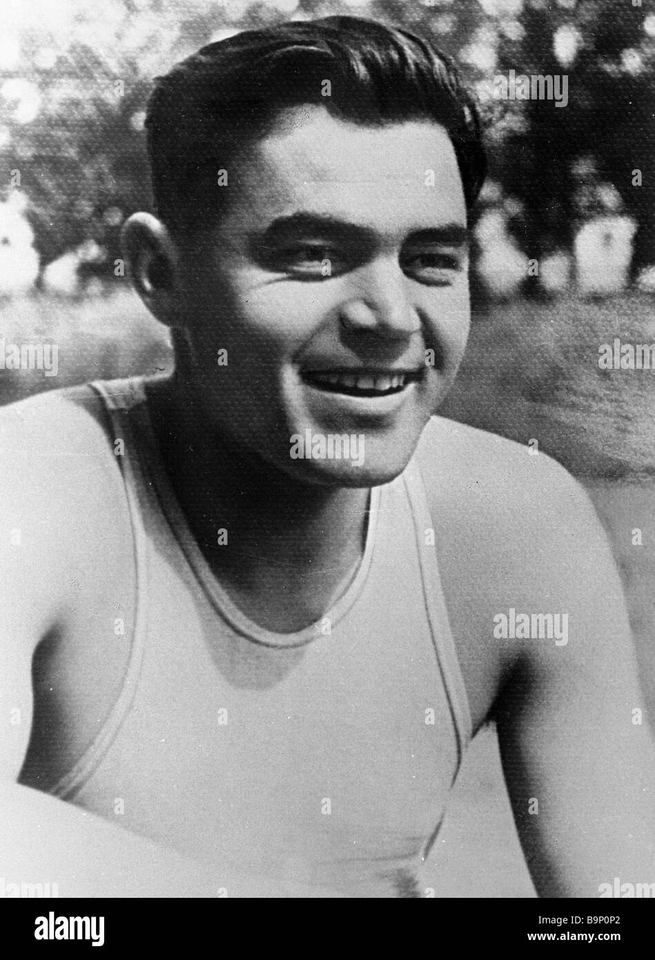 Andriyan Nikolayev holiday making before joining the cosmonauts unit ...