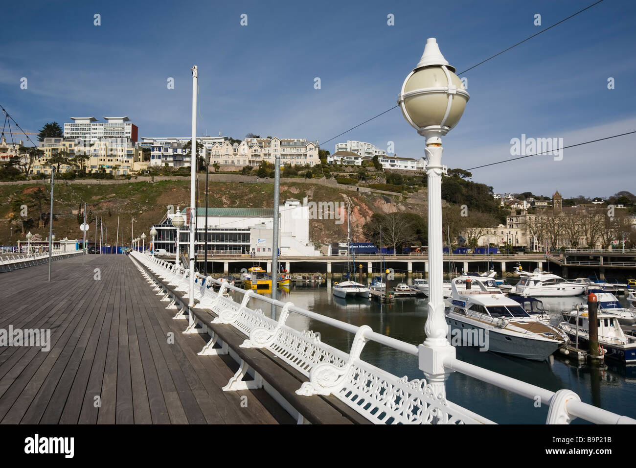 South Devon UK - Torquay Marina from Princess Pier Stock Photo - Alamy