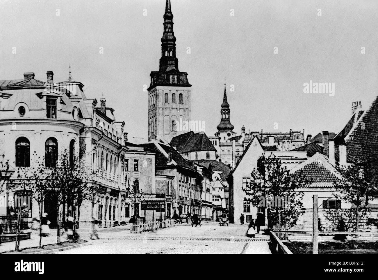 One of Revel central streets Stock Photo - Alamy