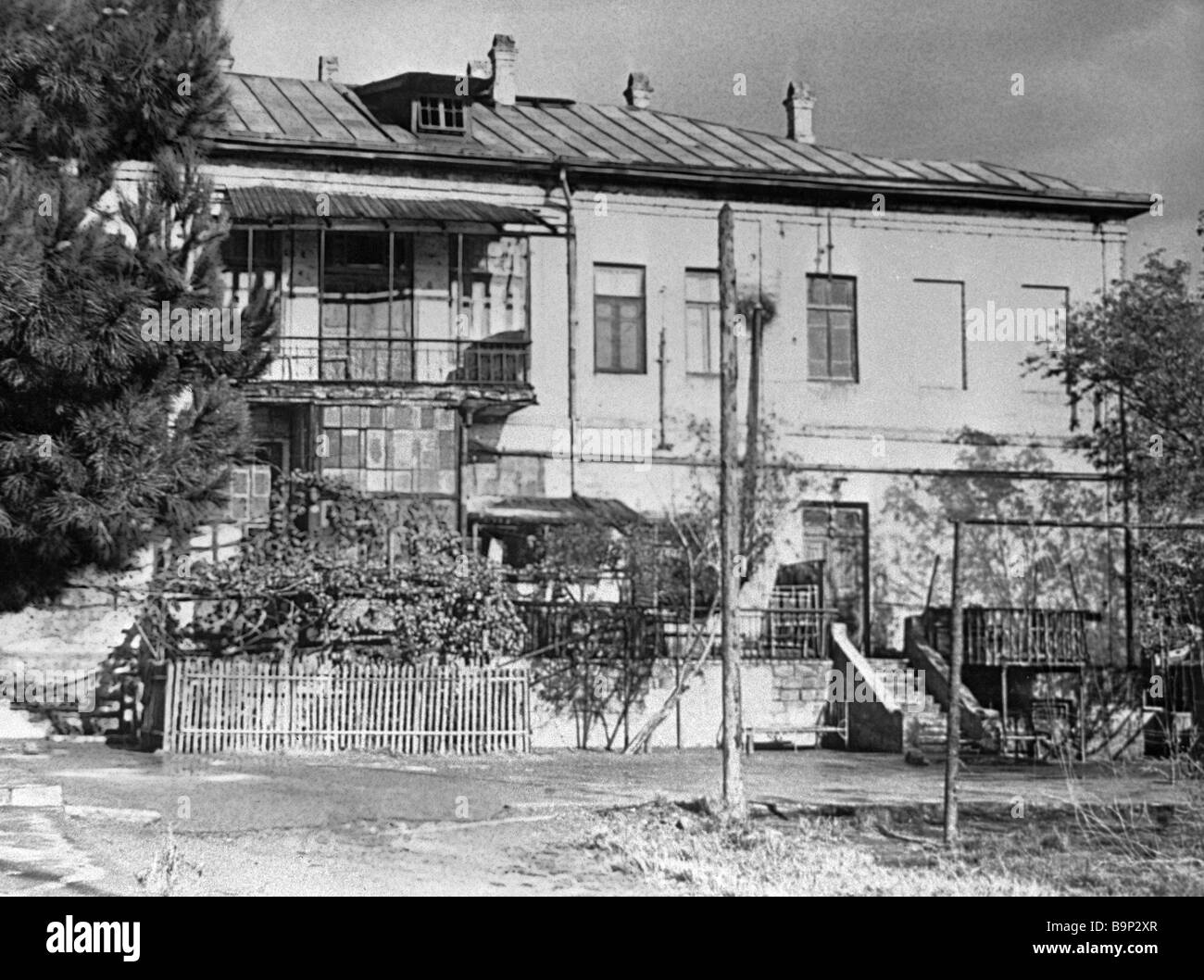 The house in the village of Sabunchi Azerbaijani SSR where Richard ...