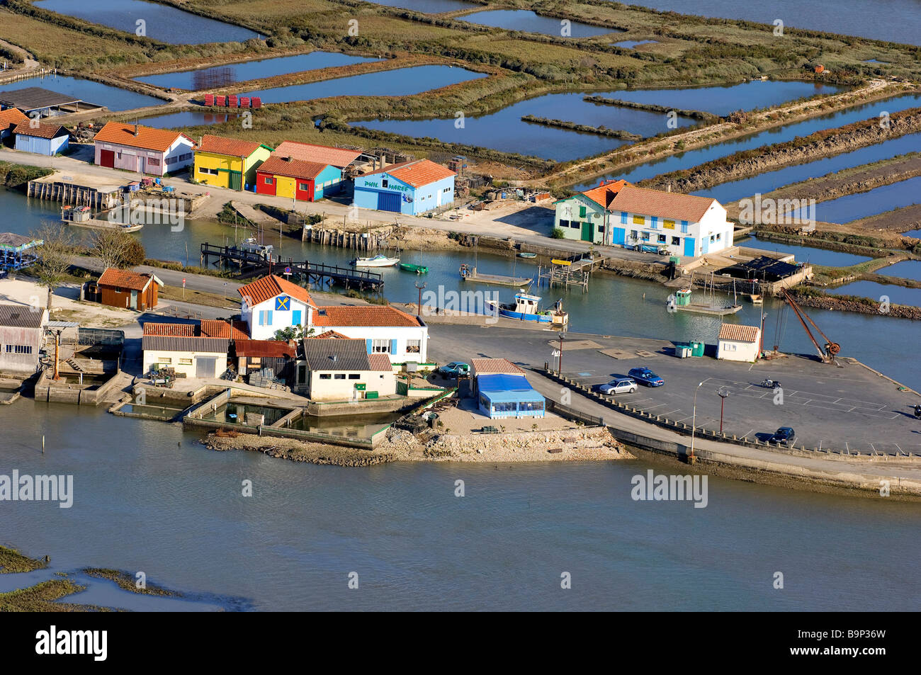 France, Charente Maritime, Marennes Oleron basin, Marennes, La Cayenne ...