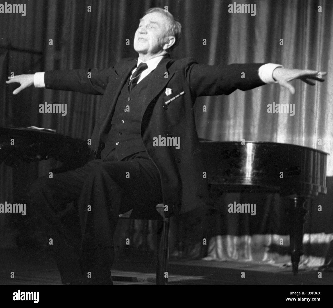 USSR People s Artist actor of the Gorky Moscow Art Academic Theater ...