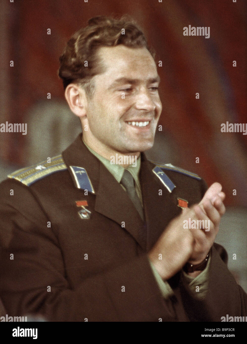 Pilot Cosmonaut of the U S S R Gherman Titov Stock Photo - Alamy