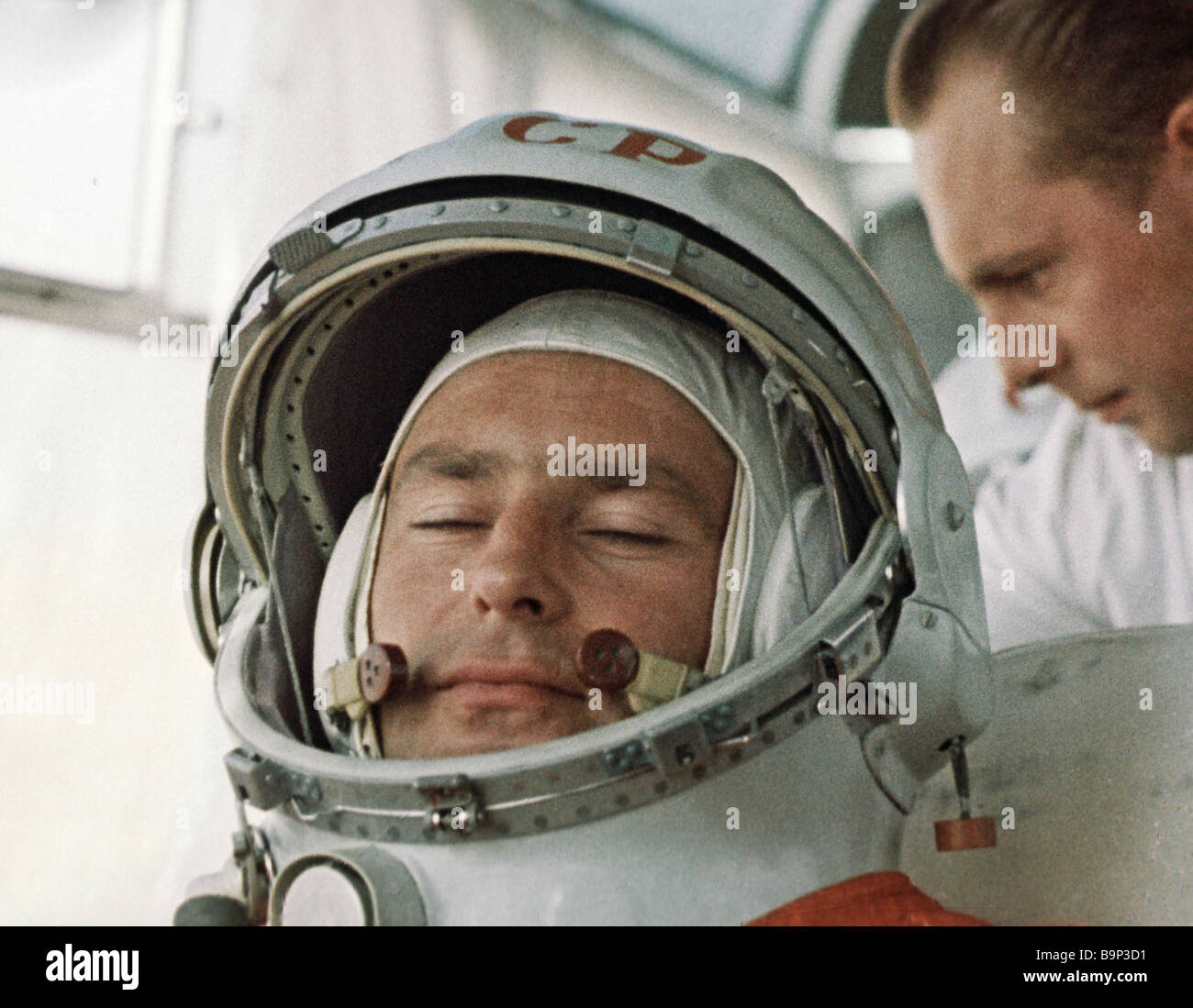 Gherman Titov in the last minutes before launch Stock Photo - Alamy