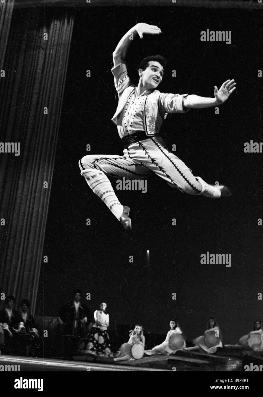 E Kashani dancing the part of Karen in Aram Khachaturyan s ballet ...