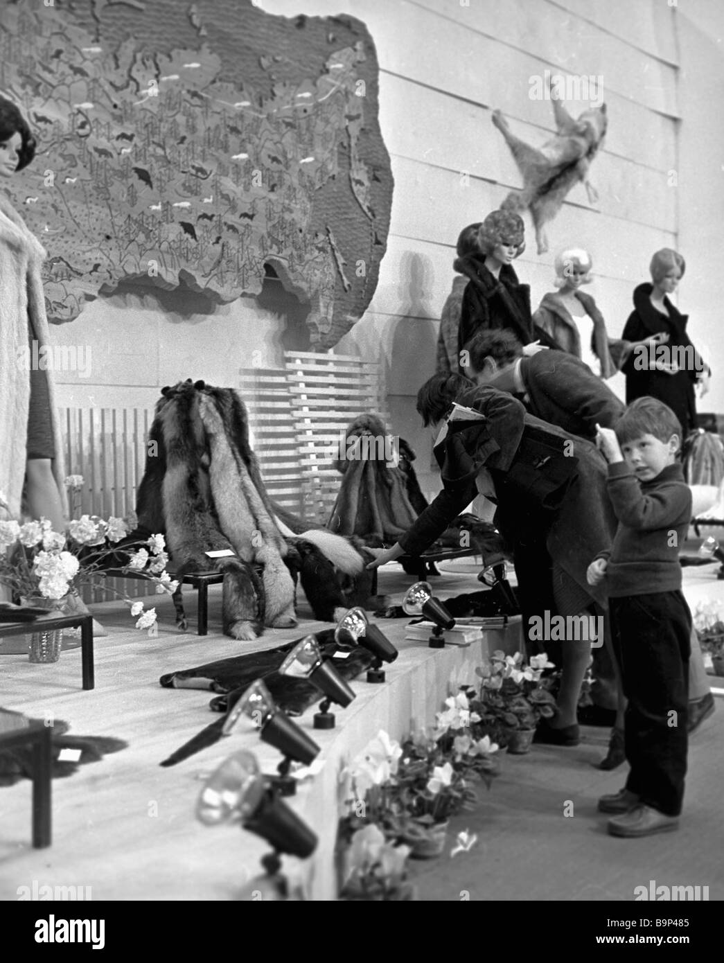 Soviet trade and industrial fair in Copenhagen Stock Photo - Alamy