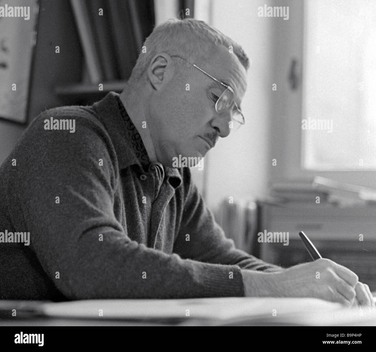 Writer Konstantin Simonov Stock Photo - Alamy