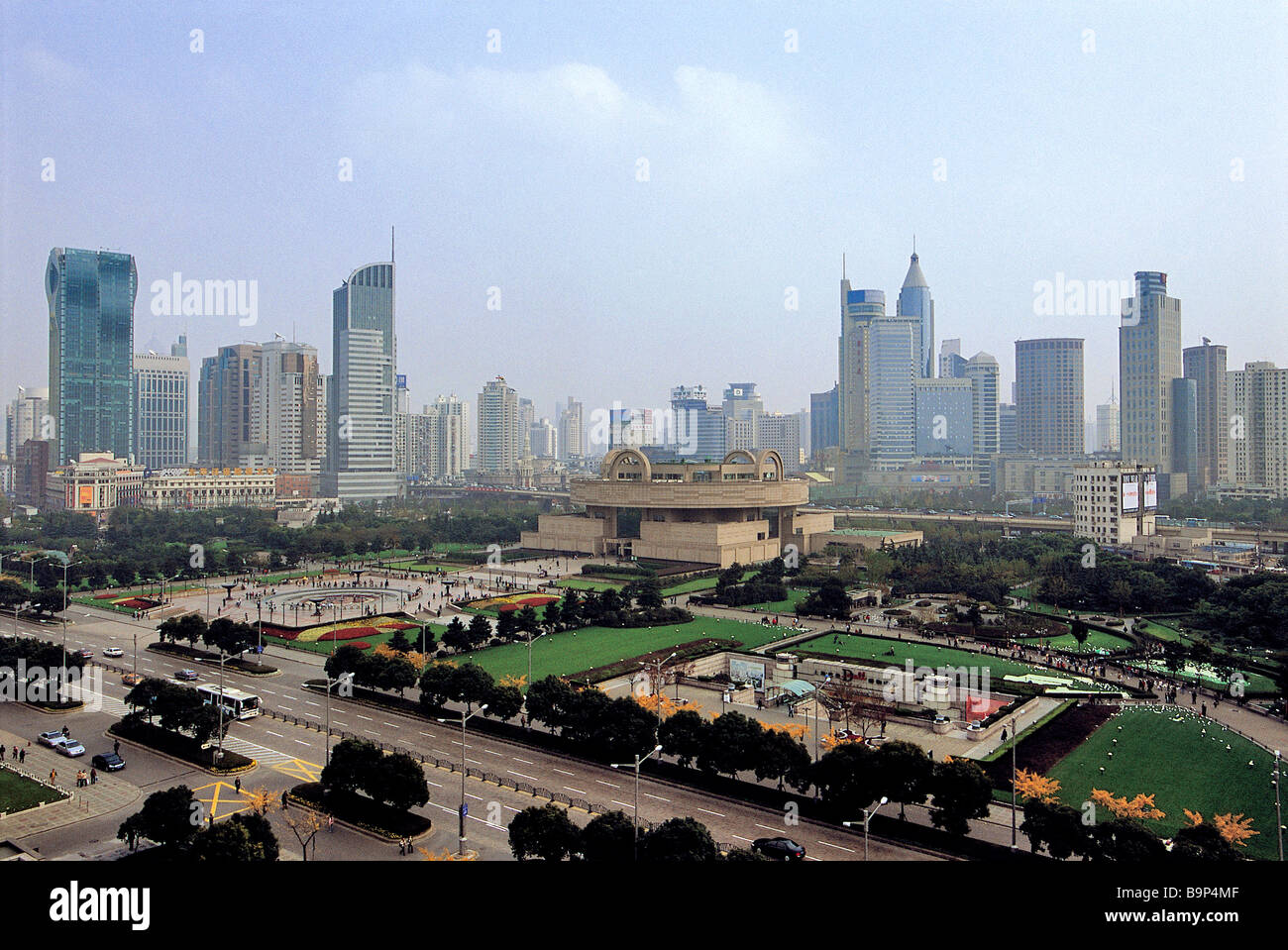 China, Shanghai, People's square (Renmin Guangchang Stock Photo - Alamy