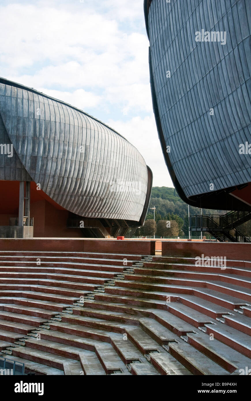 The shells of the new Auditorium Rome designed by leading Italian ...