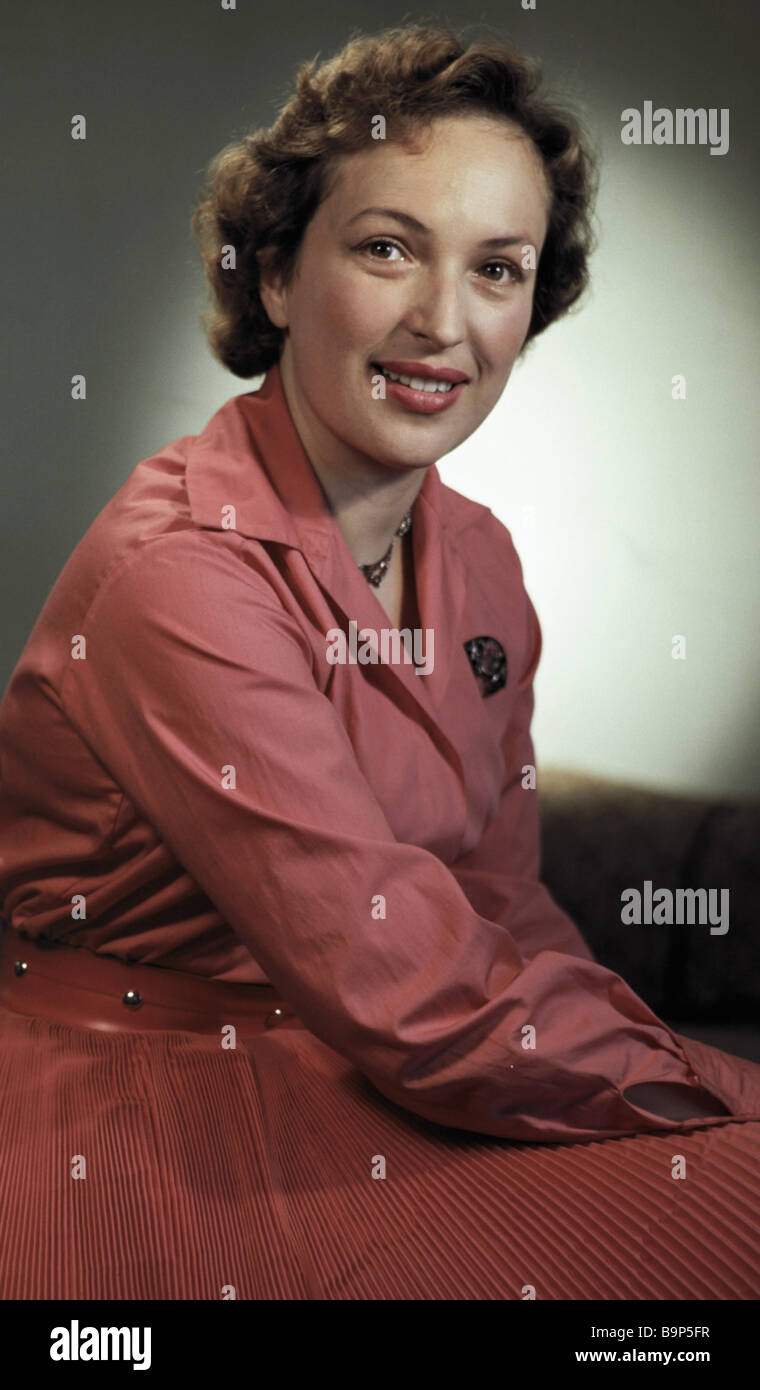 Soviet film actress Klara Luchko Stock Photo - Alamy