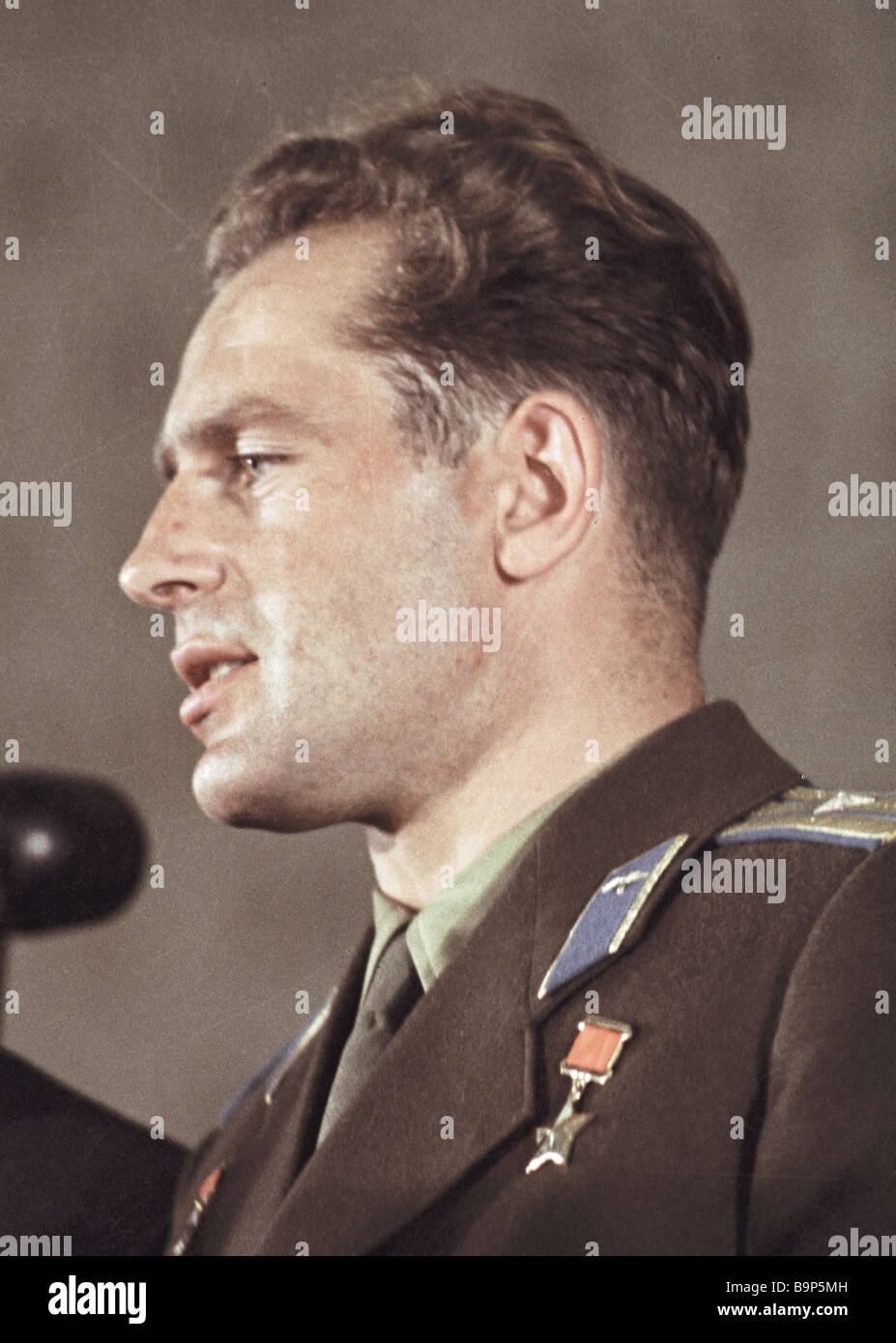 Pilot Cosmonaut Hero of the Soviet Union Major German Titov Stock Photo ...