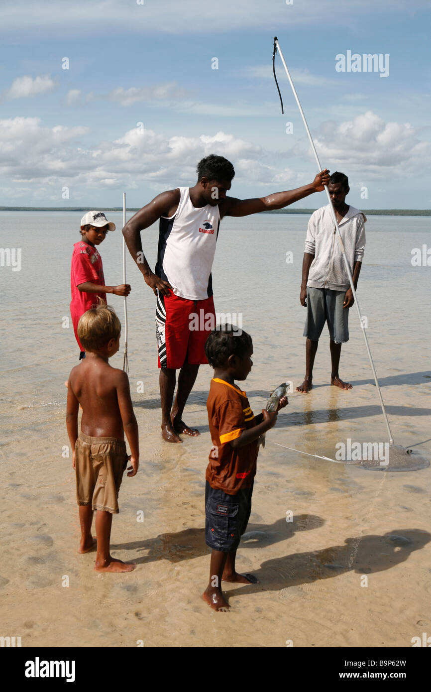 Aboriginal fishing hi-res stock photography and images - Alamy