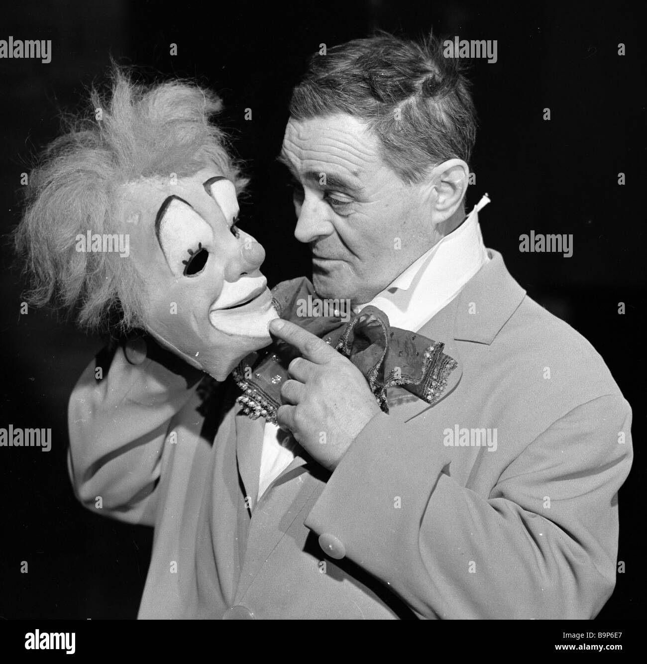 Arena A still from the film Polish actor Adolf Dymsza as Clown Stock ...