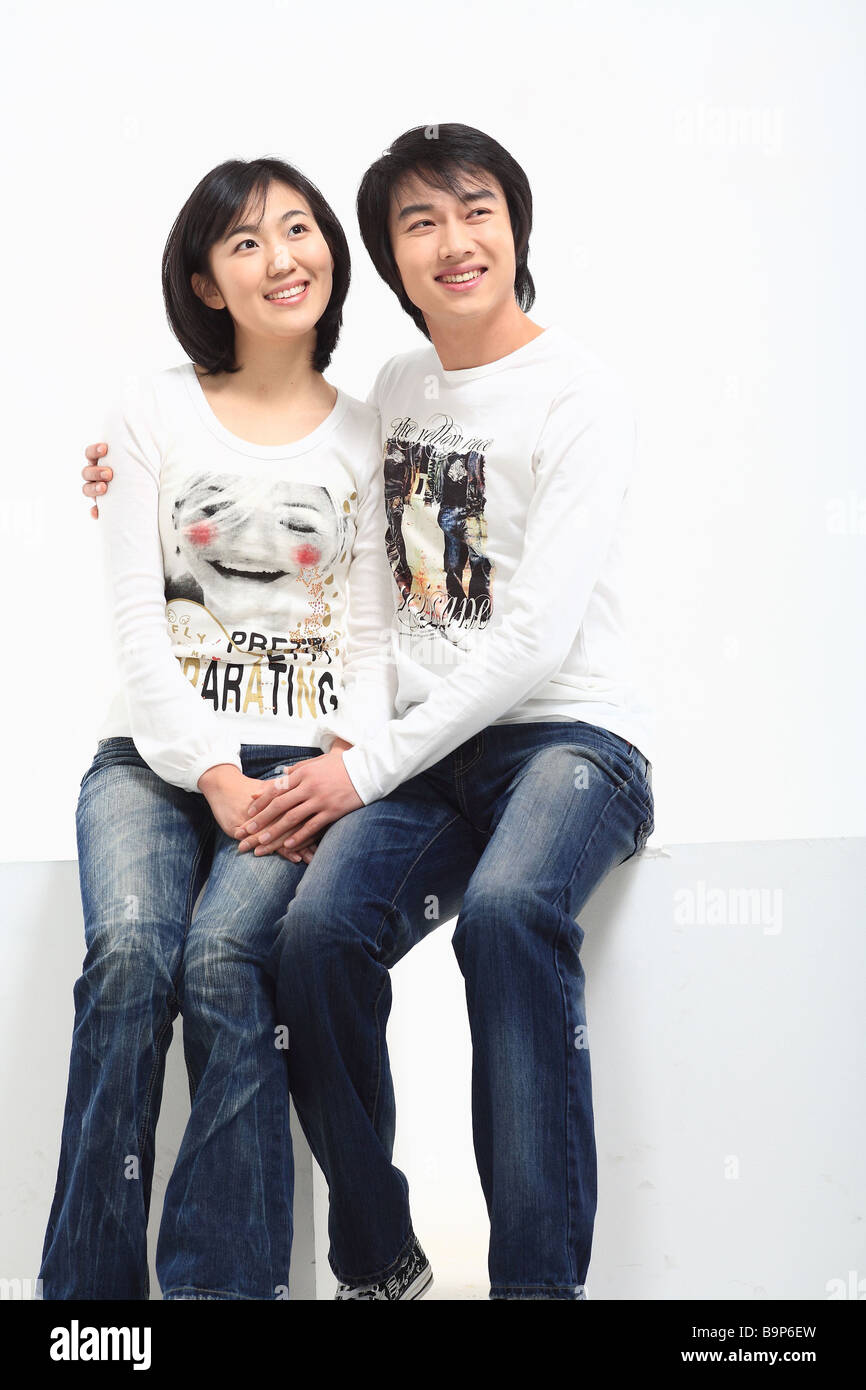 Everyday Life of Young Couple Stock Photo - Alamy