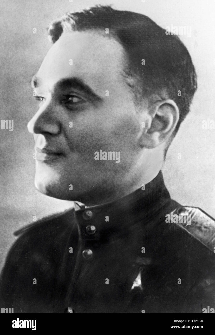 Soviet aircraft designer Alexander Yakovlev Stock Photo - Alamy