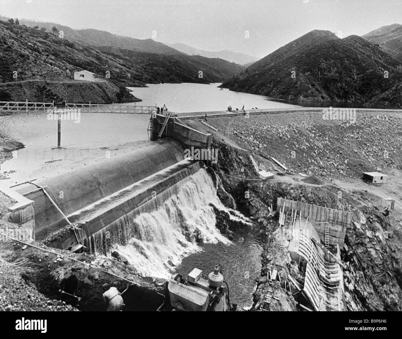 Argaka Magunda dam in Pafos area Stock Photo - Alamy
