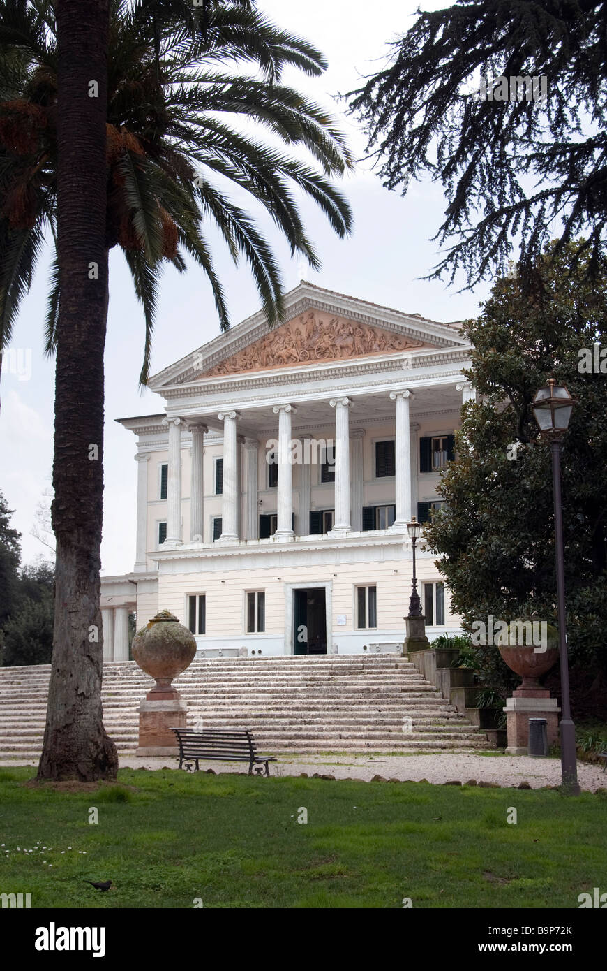 Villa Torlonia, former residence of Benito Mussolini and centre of ...