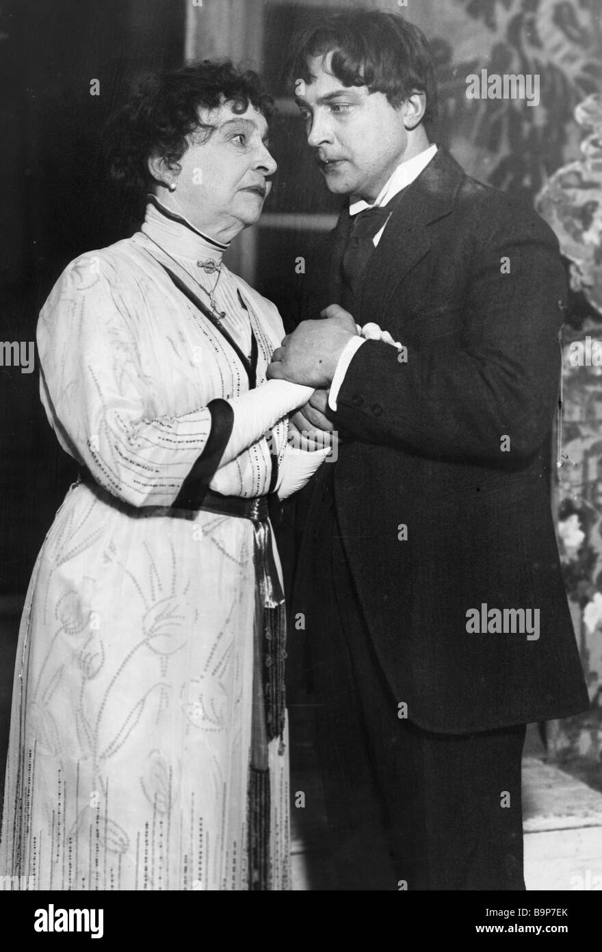 A scene from the production of Alexander Ostrovsky s play Guilty ...