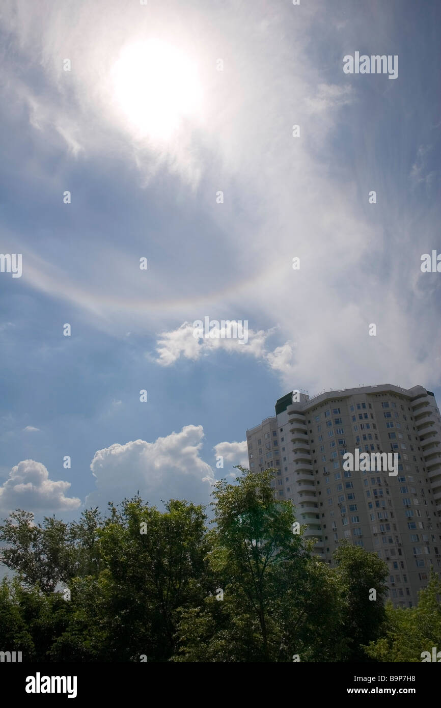 The halo building hi-res stock photography and images - Alamy